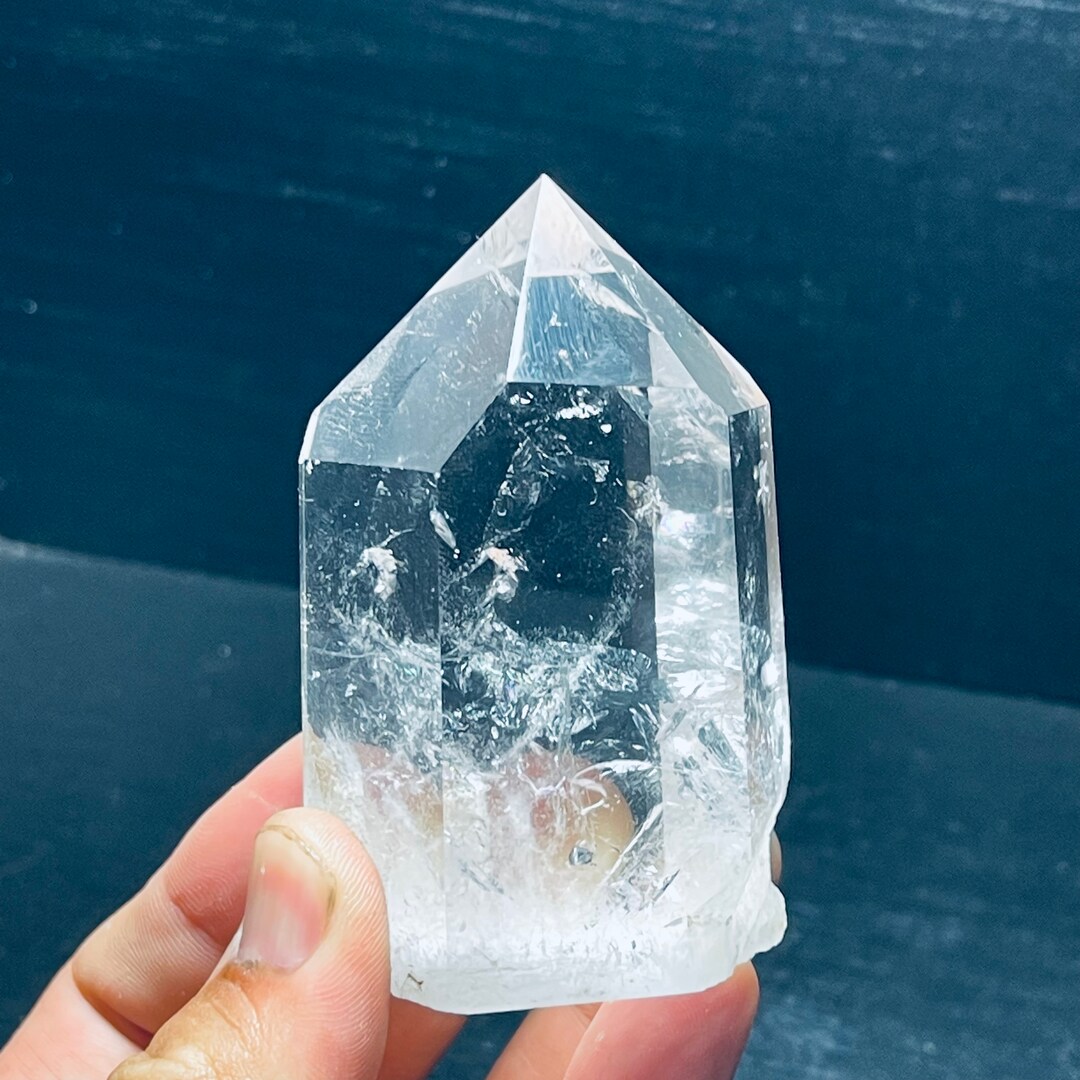 Natural Clear Quartz Tower Quartz Tower White Crystal Pillar Clear ...