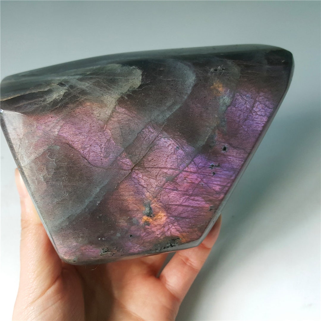 Elongated Stone /pietersite/green Labradorite/labradorite Ring ...