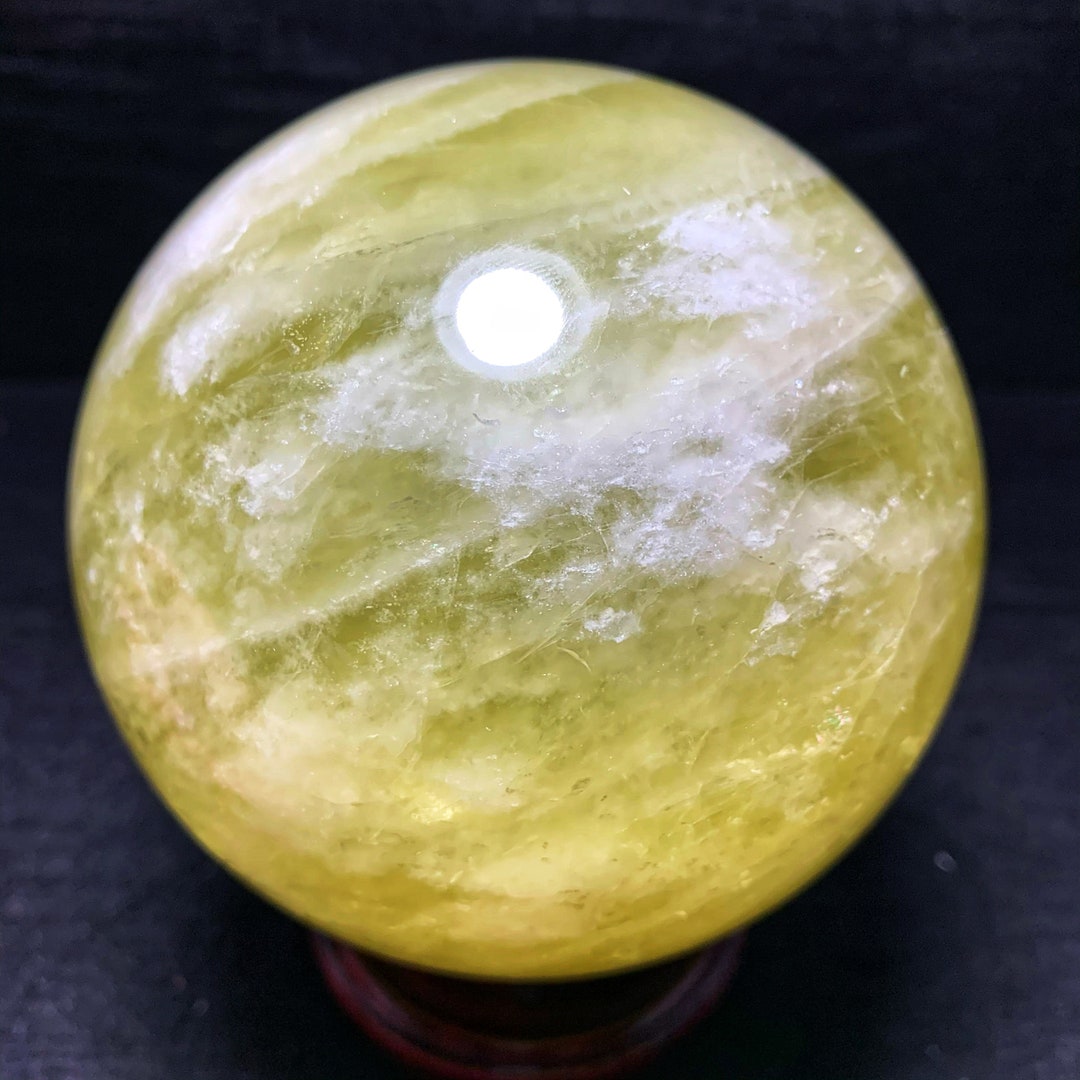 Yellow Crystal Ball Magnetic Strong Healing System Random Delivery - Etsy