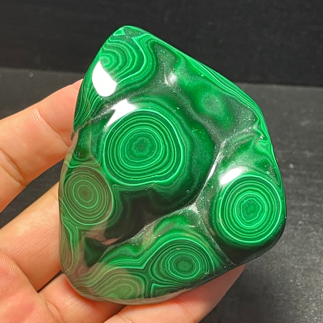 Natural Unique Druzy Malachite Freeform, Natural Raw Malachite Specimen ...