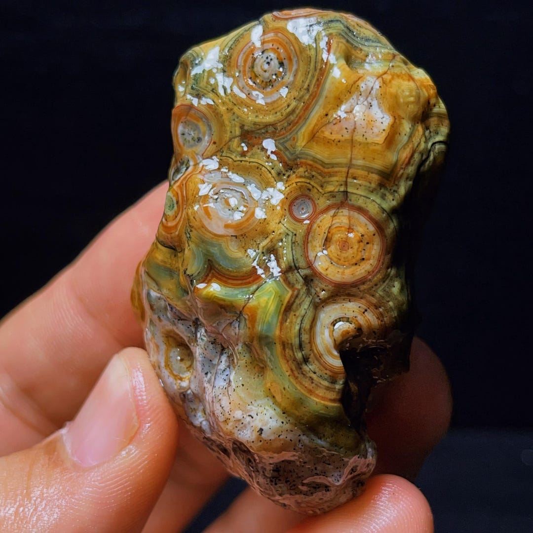 Natural Chinese Gobi Desert Beautiful Gobi Agate Eyes Agate /stone ...