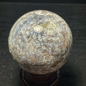 Natural Ocean Jasper Ball / Fruit Jsaper/green Jasper/ Red - Etsy