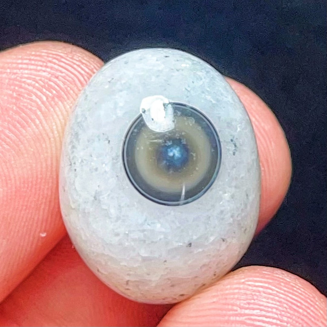 TOP 9G Black Agate Eyes Ball/silk Agate Stone Madagascar/bracelet ...