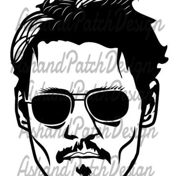 Johnny depp svg - Etsy.de