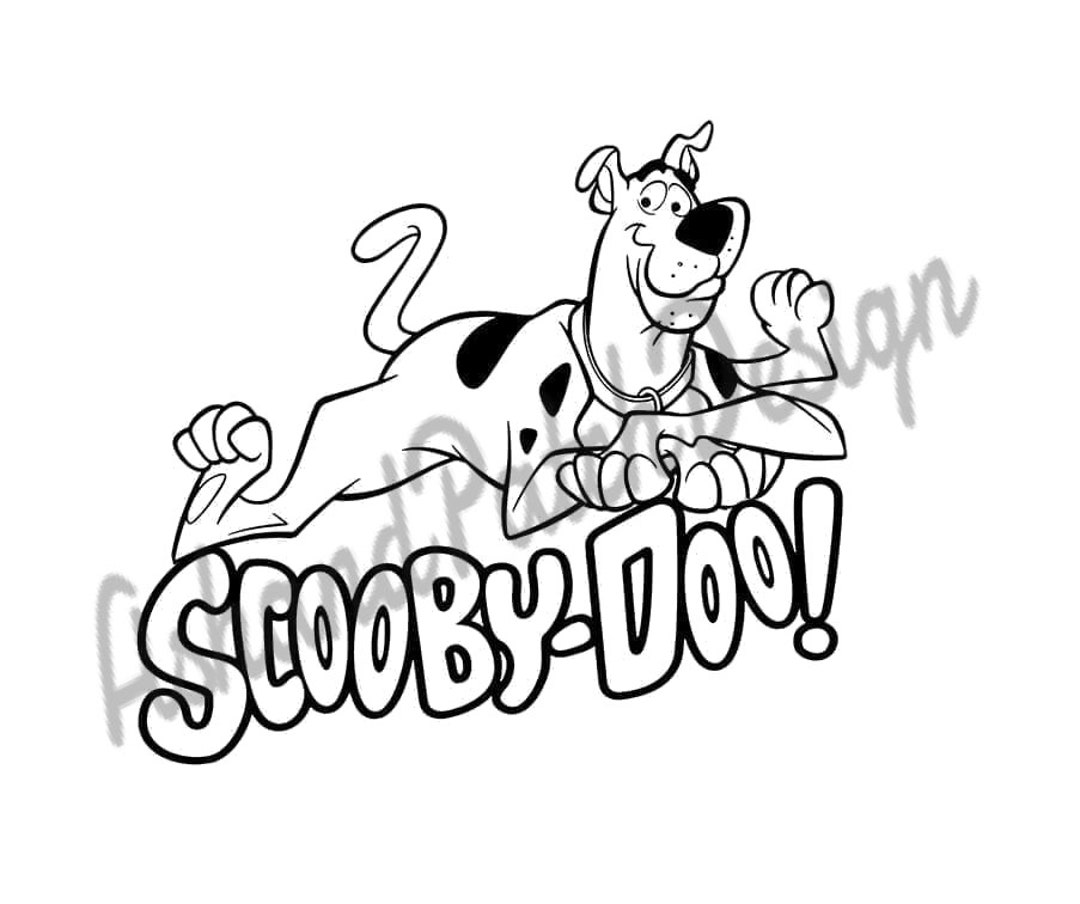 Scooby Doo Svg File Download Now Etsy