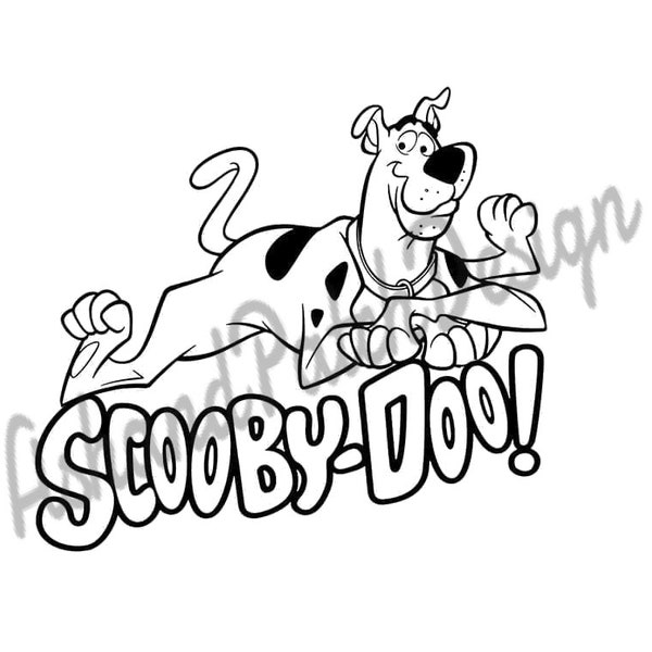 Svg Scobby Doo - Etsy