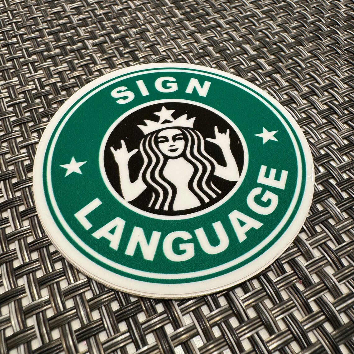 Starbucks Sign Language - Etsy