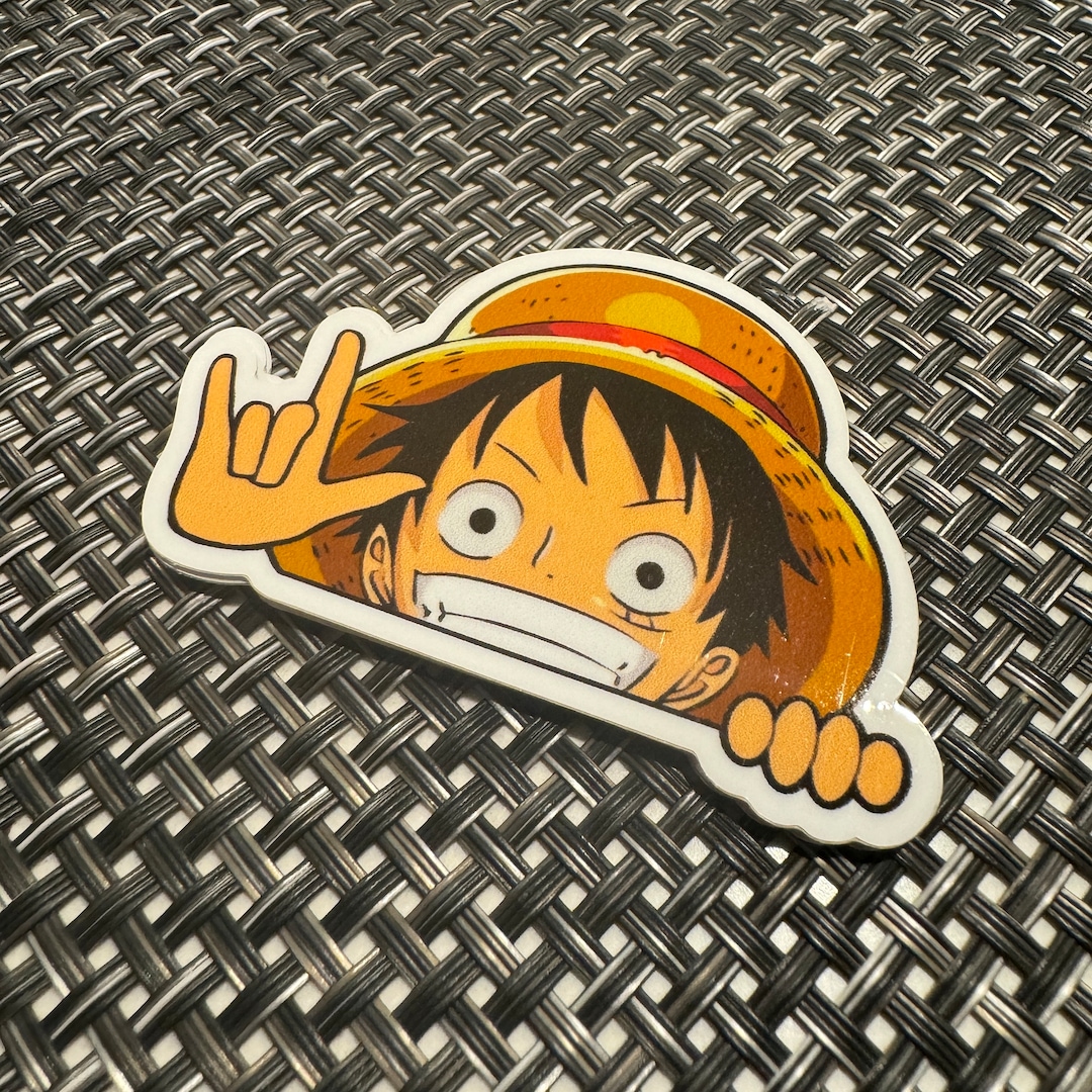 ASL One Piece Sticker - Etsy