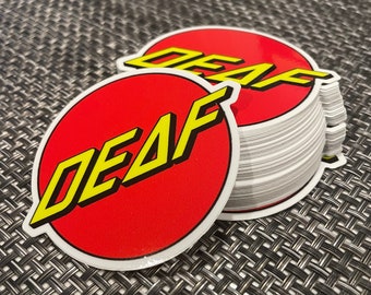 Teacher of the Deaf Sticker - Etsy