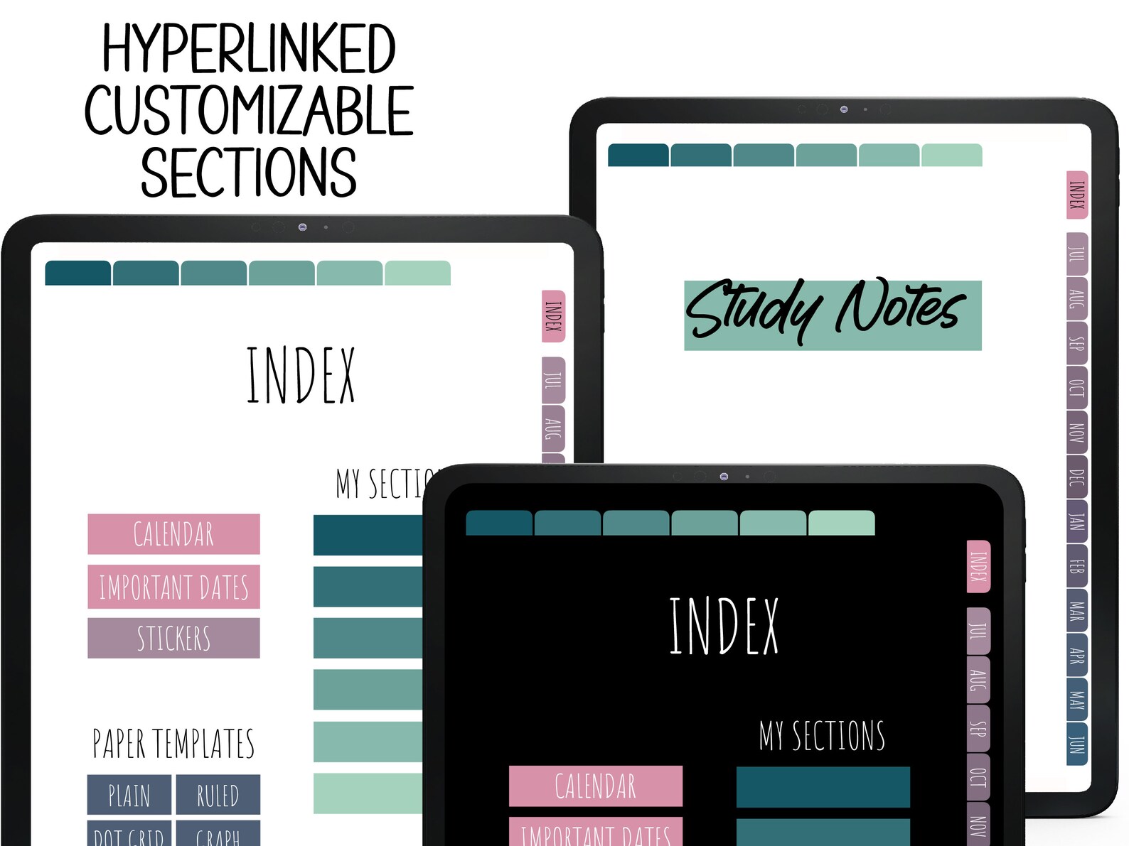 MID YEAR PLANNER 2022 2023 Digital Student Planner - Etsy