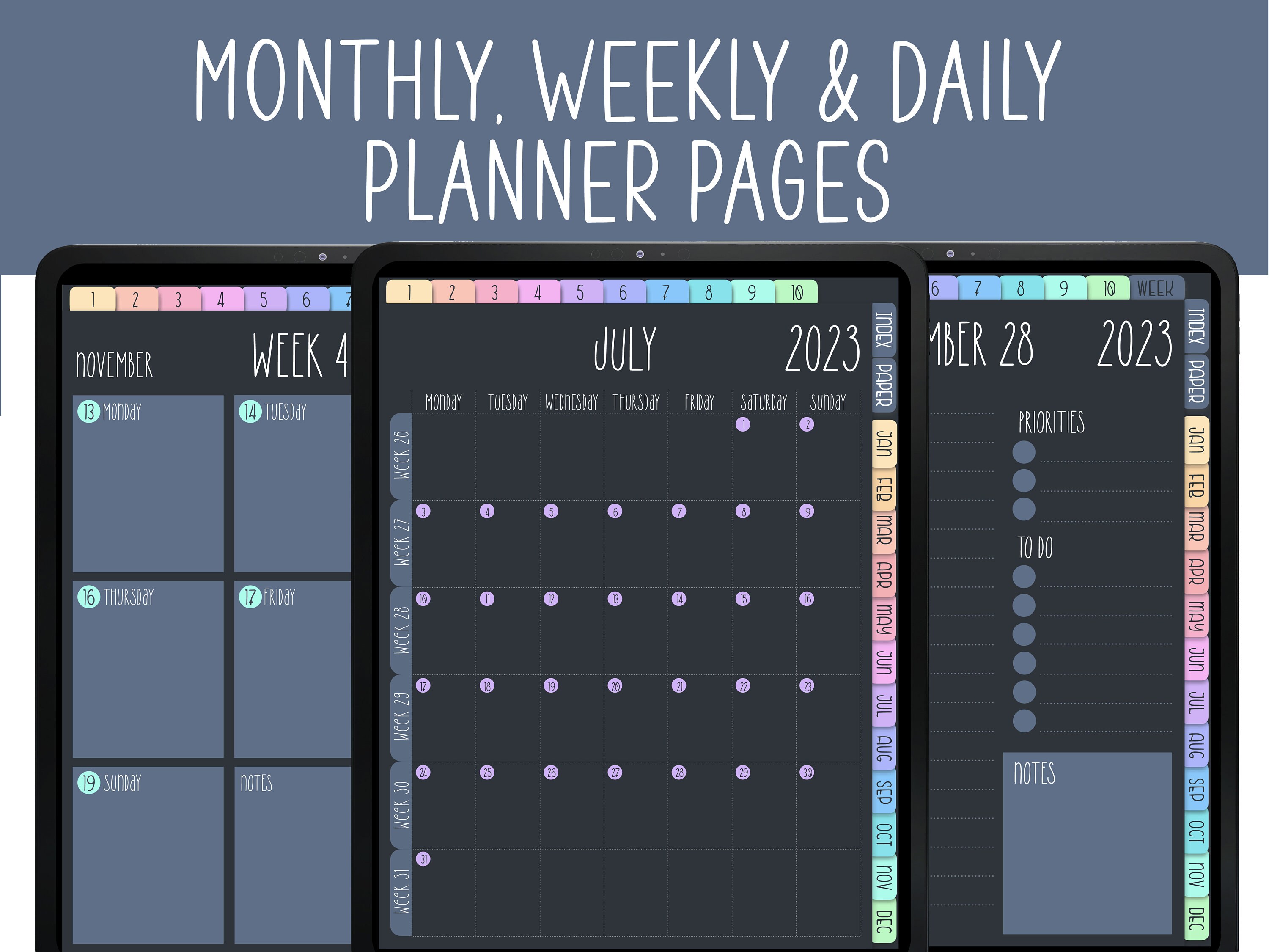 Cute Goodnotes Planner 2023 DIGITAL Calendar 2023 Notability - Etsy