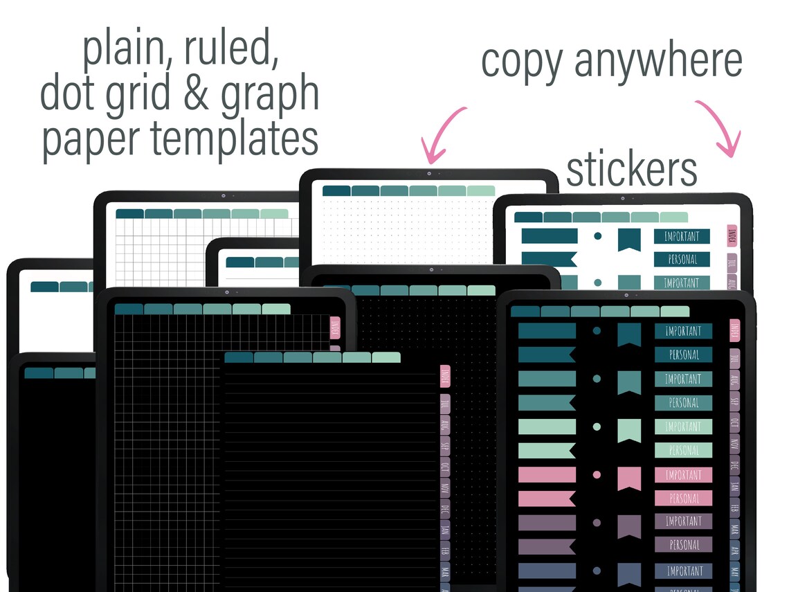 MID YEAR PLANNER 2022 2023 Digital Student Planner - Etsy