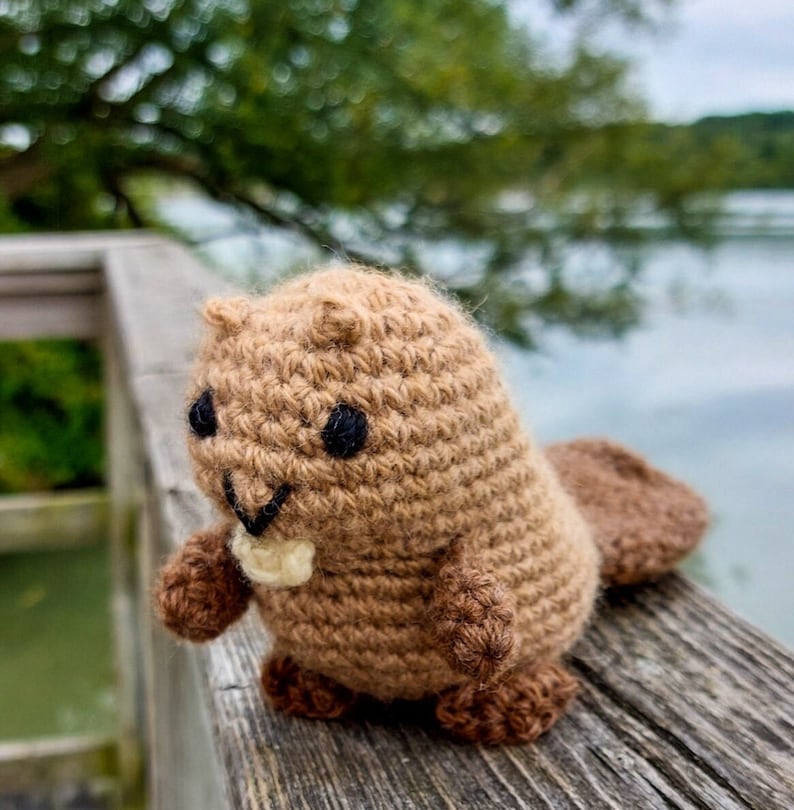 Beaver Amigurumi Crochet Pattern - Etsy