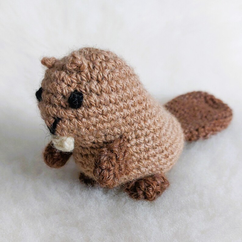 Beaver Amigurumi Crochet Pattern - Etsy