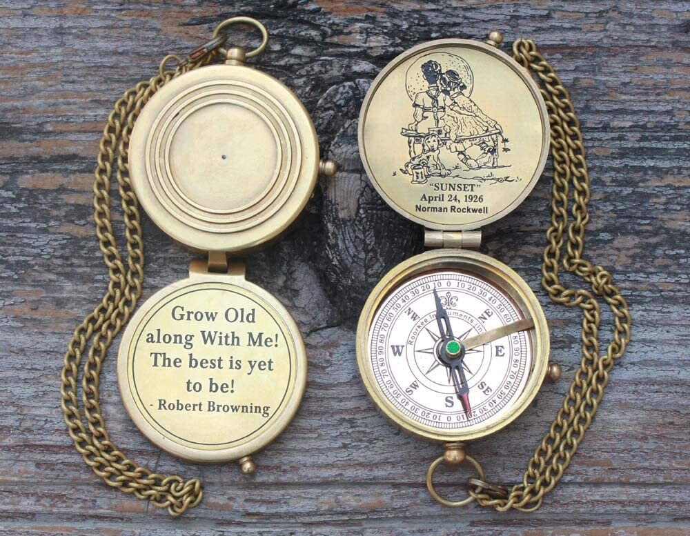 Engraved Compass Personalised Gift Handcraft Compass - Etsy UK