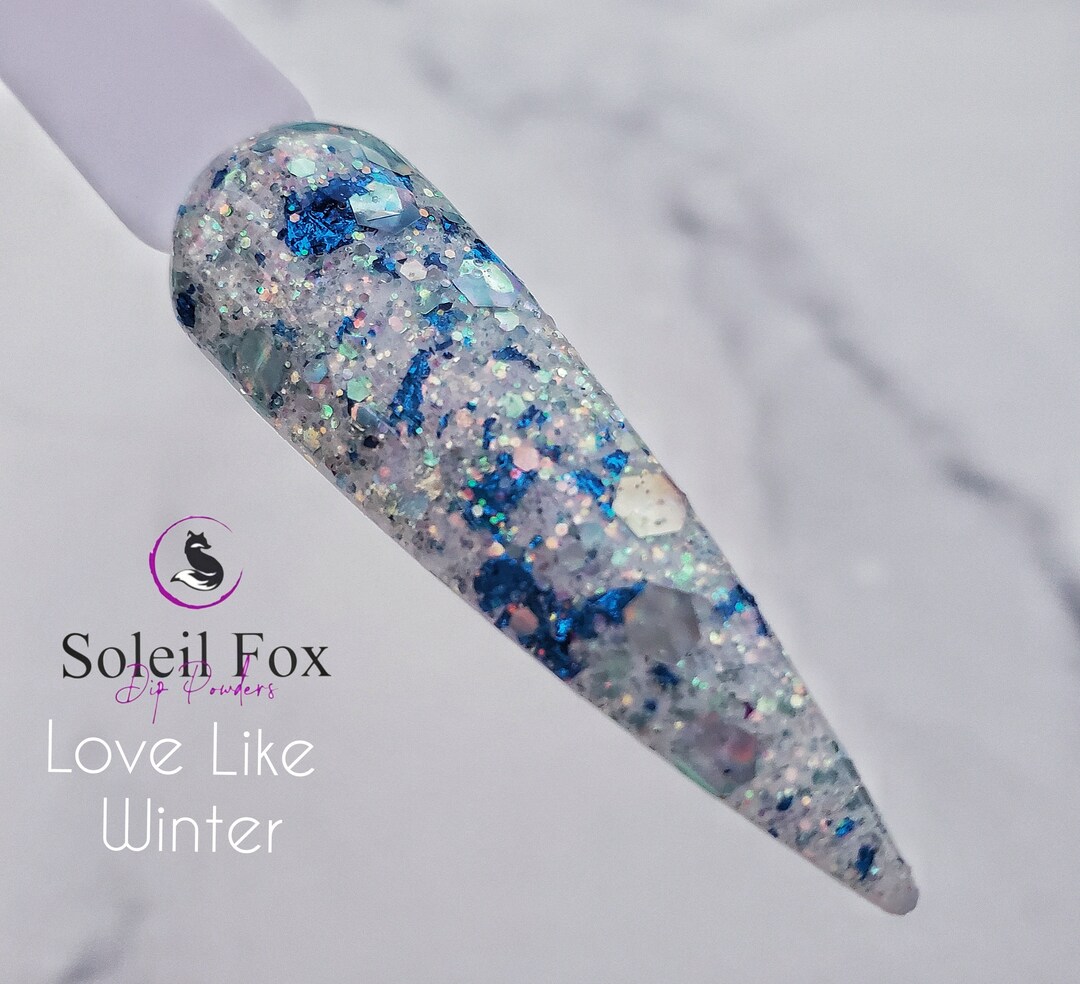 Love Like Winter Acrylic Nail Dip Powder - Etsy
