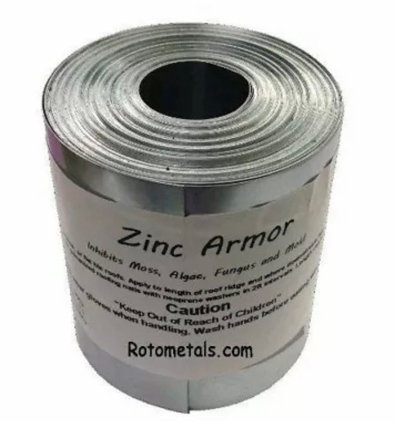 Zinc Armor 3 Inch X 50 Foot Roll. Great for Roofing and Craft - Etsy