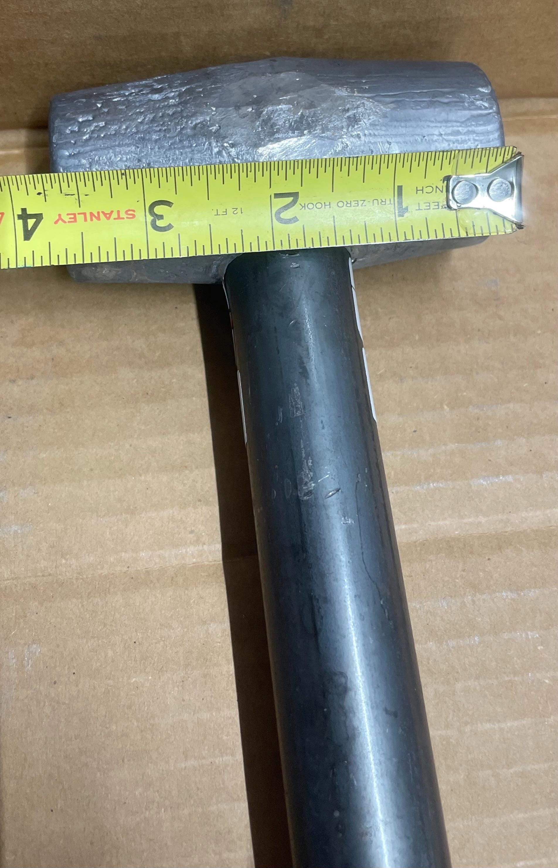 5 Pound Lead Hammer / for Knock off Wire Wheels / Other Machine Uses ...