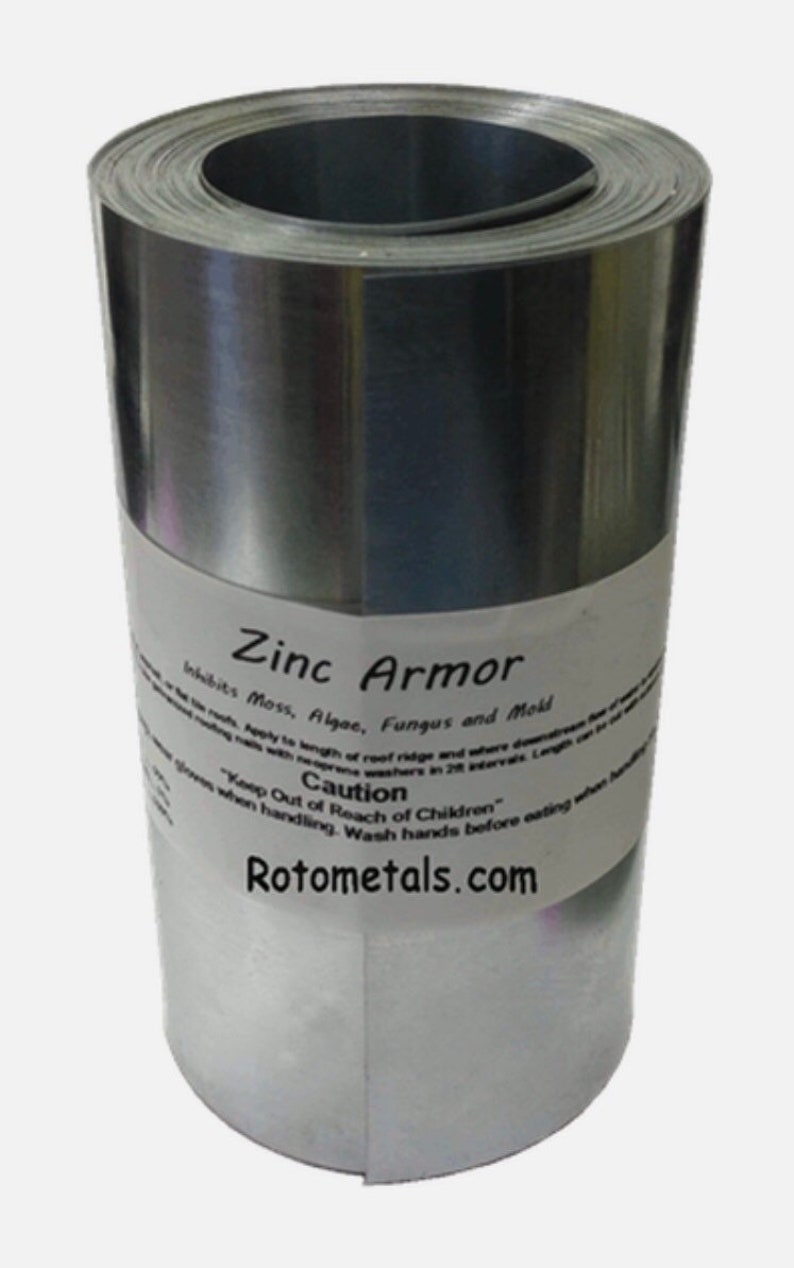 Zinc Armor 6 Inch X 50 Foot Roll. Great for Roofing and Craft - Etsy