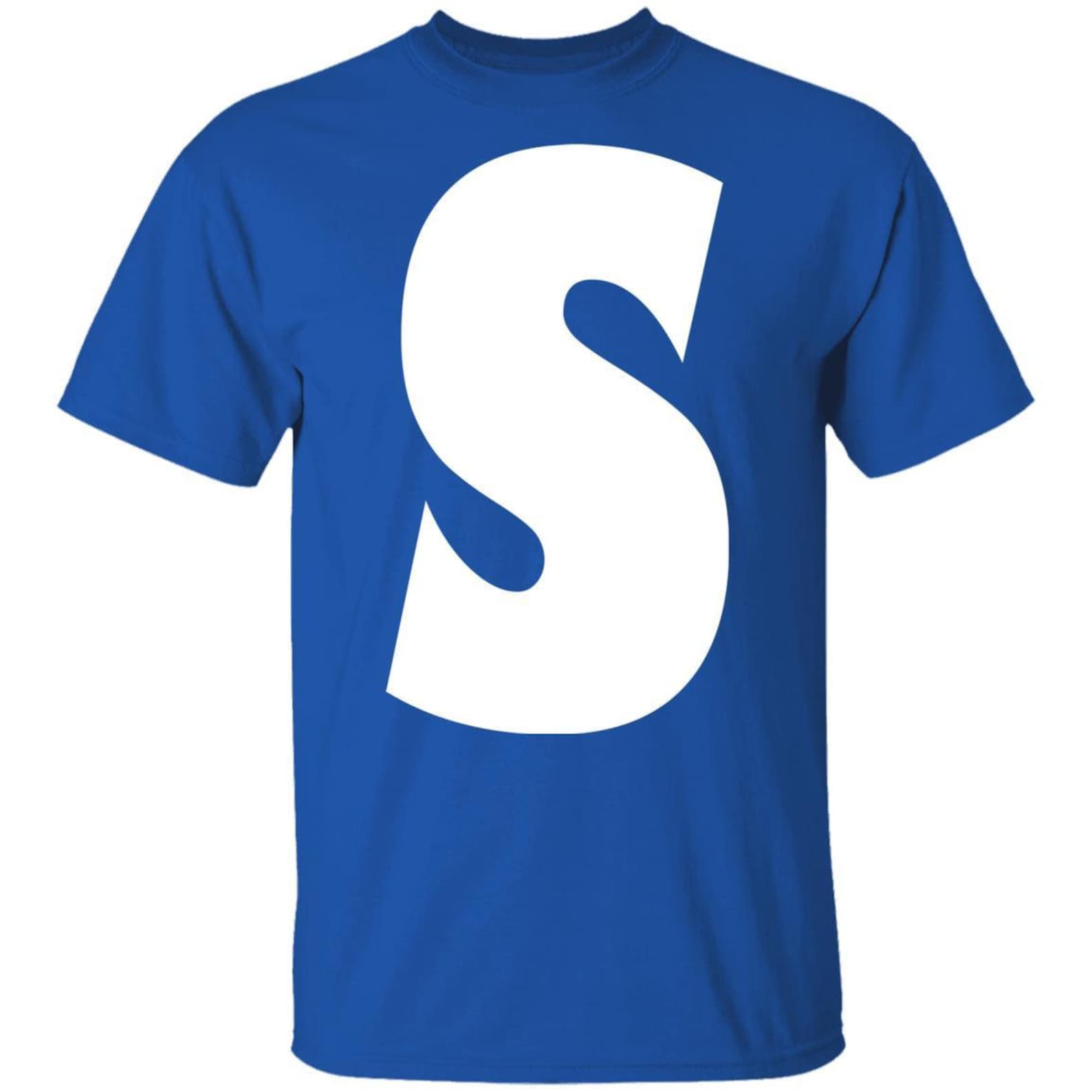 Chipmunks "s" Simon Letter Print T-shirt Halloween Costume Apparel ...