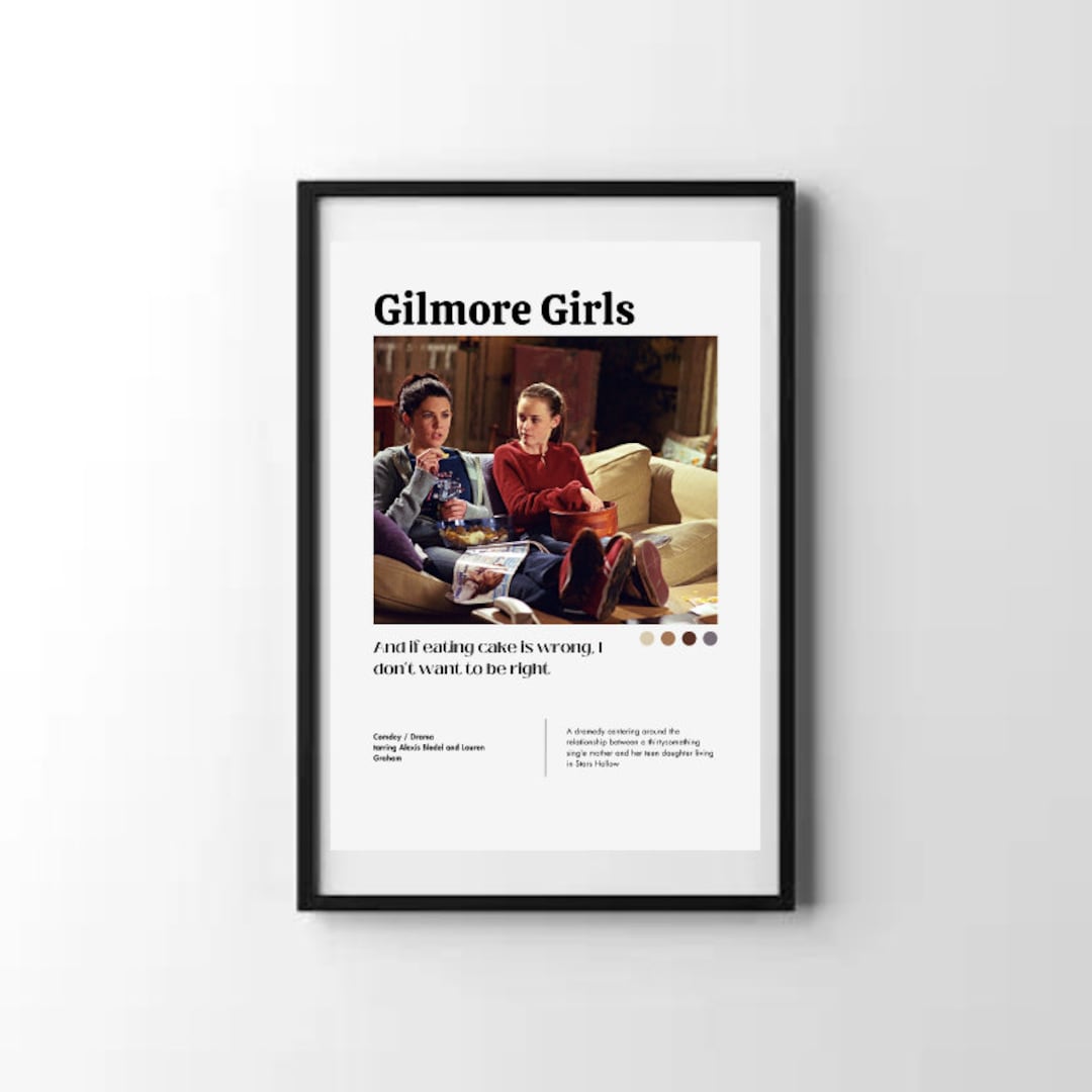 Gilmore Girls Poster Gilmore Girls Merch Gilmore Girl Print - Etsy
