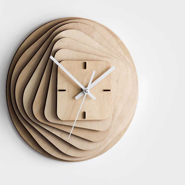 Minimalist Clock - Etsy