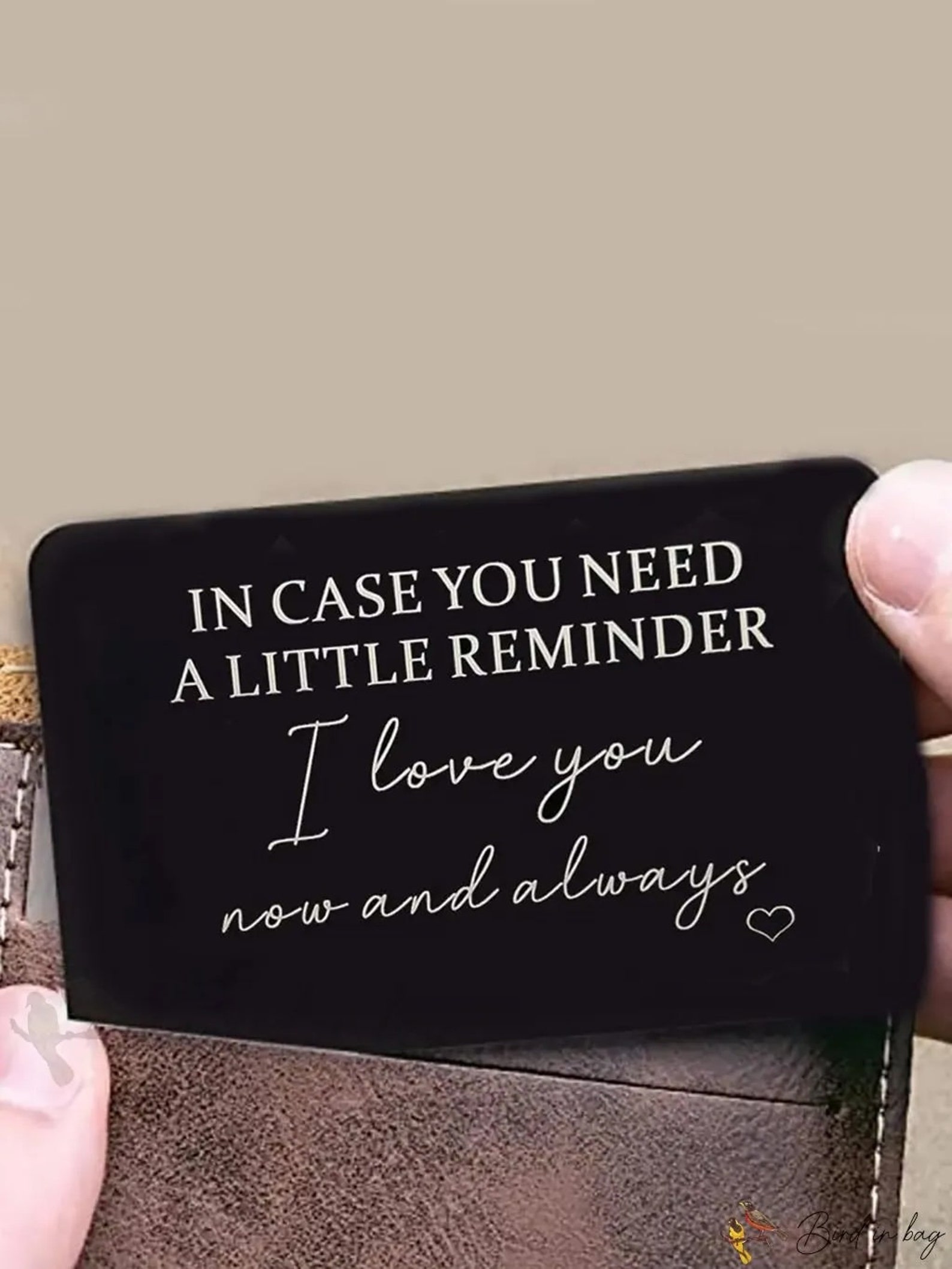 Personalized Metal Wallet Card - Etsy