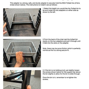 IKEA Trofast Adapter for STOKKE Tripp Trapp High Chairs - Compatible ...