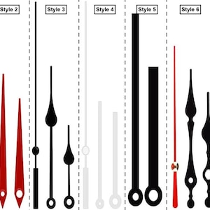 Round to Square Wooden Wall Clock | Minimalist Geometric Clock - Etsy