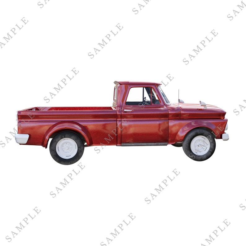 Vintage Truck PNG Overlays, Composite Art (digital Download) - Etsy