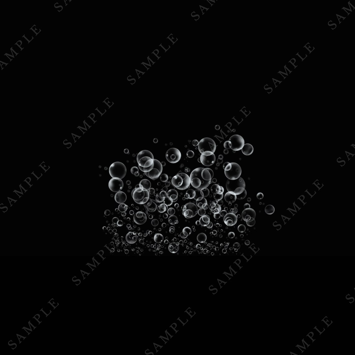 Bubble Overlays Five Png Overlays Digital Download - Etsy