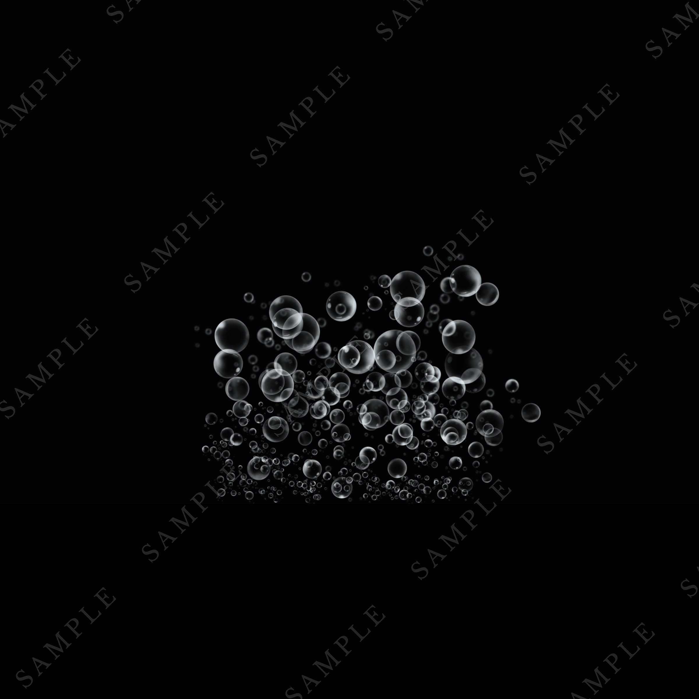 Realistic Bubble Overlays, Composite Art, 5 PNG Files (digital Download ...