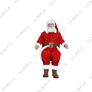 Santa Overlays, Digital Overlays, Christmas Overlays, Santa Pngs ...