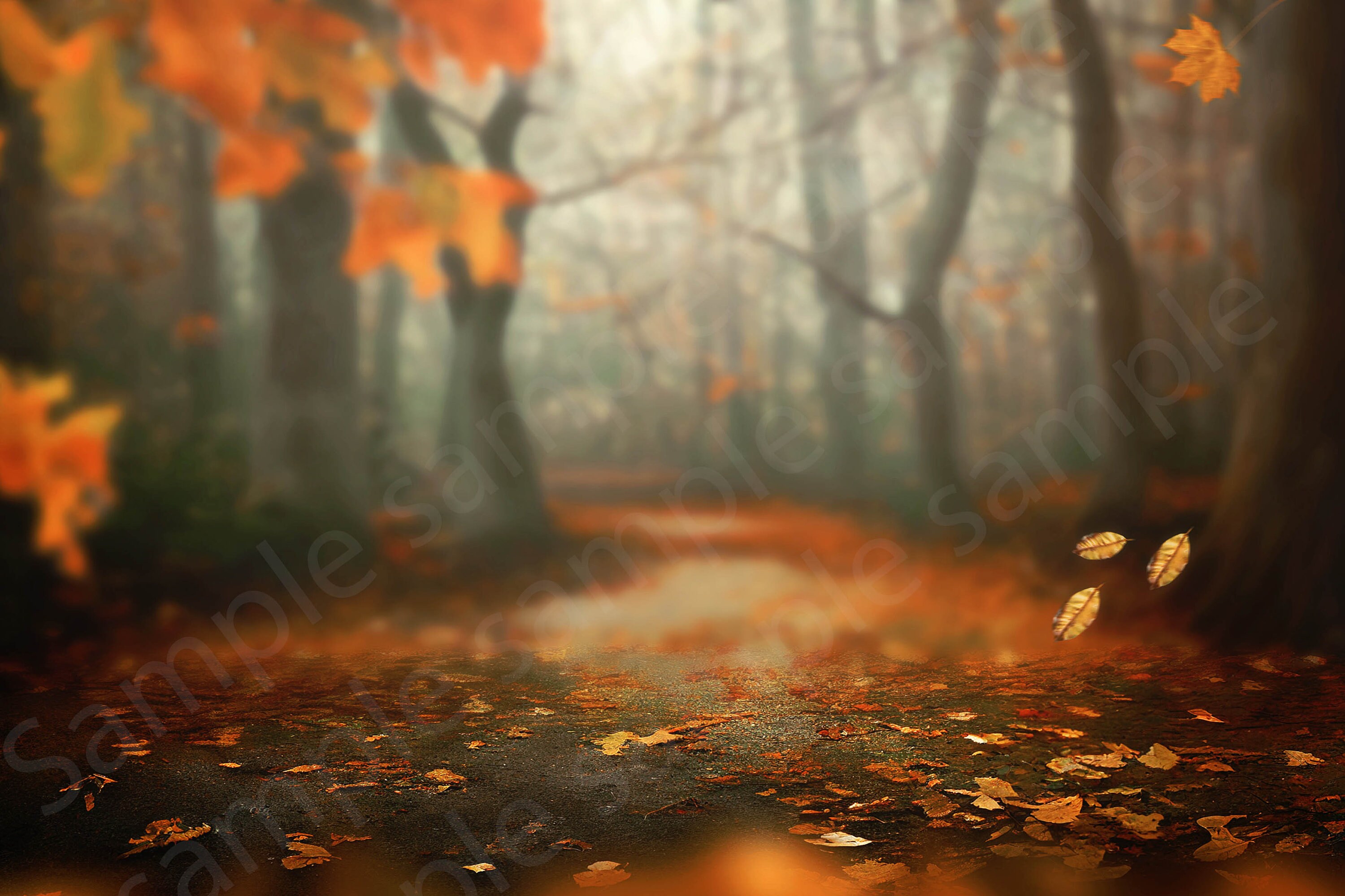 Fall Backdrop, Autumn Background, Digital Backdrop, Photograpy Backdrop ...