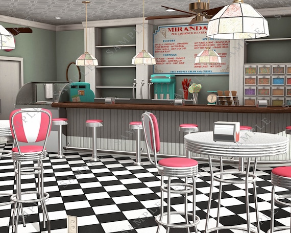 50s Ice Cream Parlor