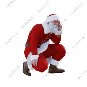 Santa Overlays, Digital Overlays, Christmas Overlays, Santa Pngs ...