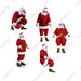 Santa Overlays Digital Overlays Christmas Overlays Santa - Etsy