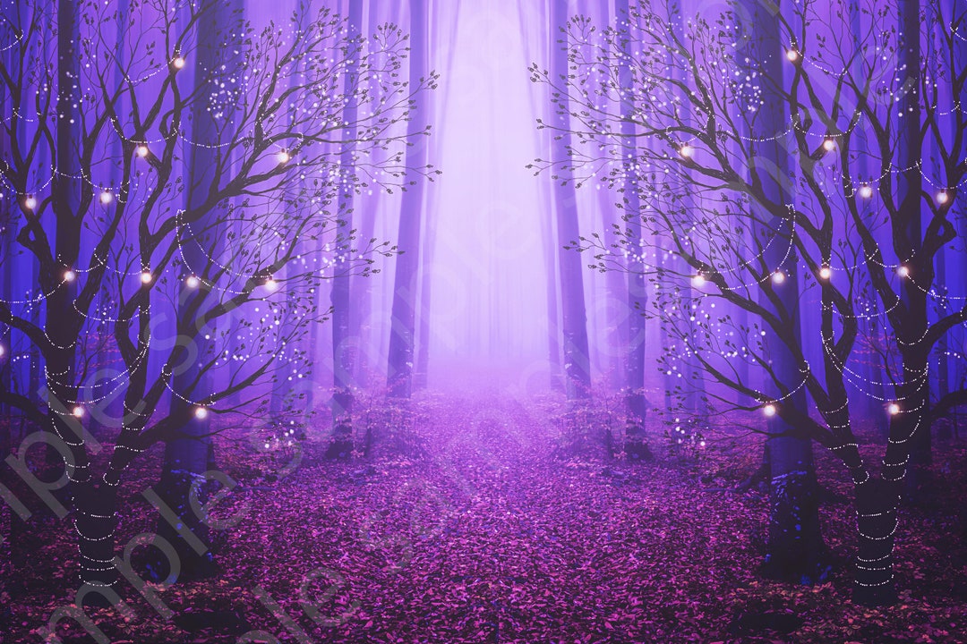 Enchanted Forest Backdrop, Digital Backdrop for You to Add Your Subject ...