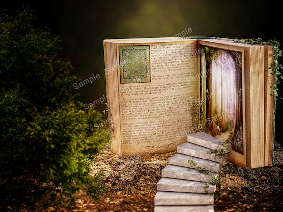 Storybook Background Digital Background Storybook Backdrop - Etsy