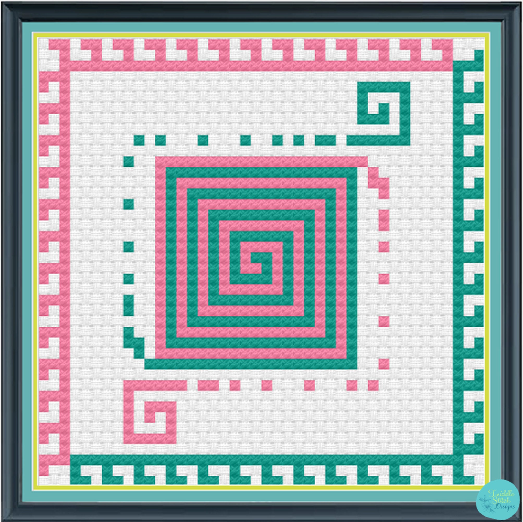 Labyrinth Cross Stitch Pattern, PDF Only - Etsy UK