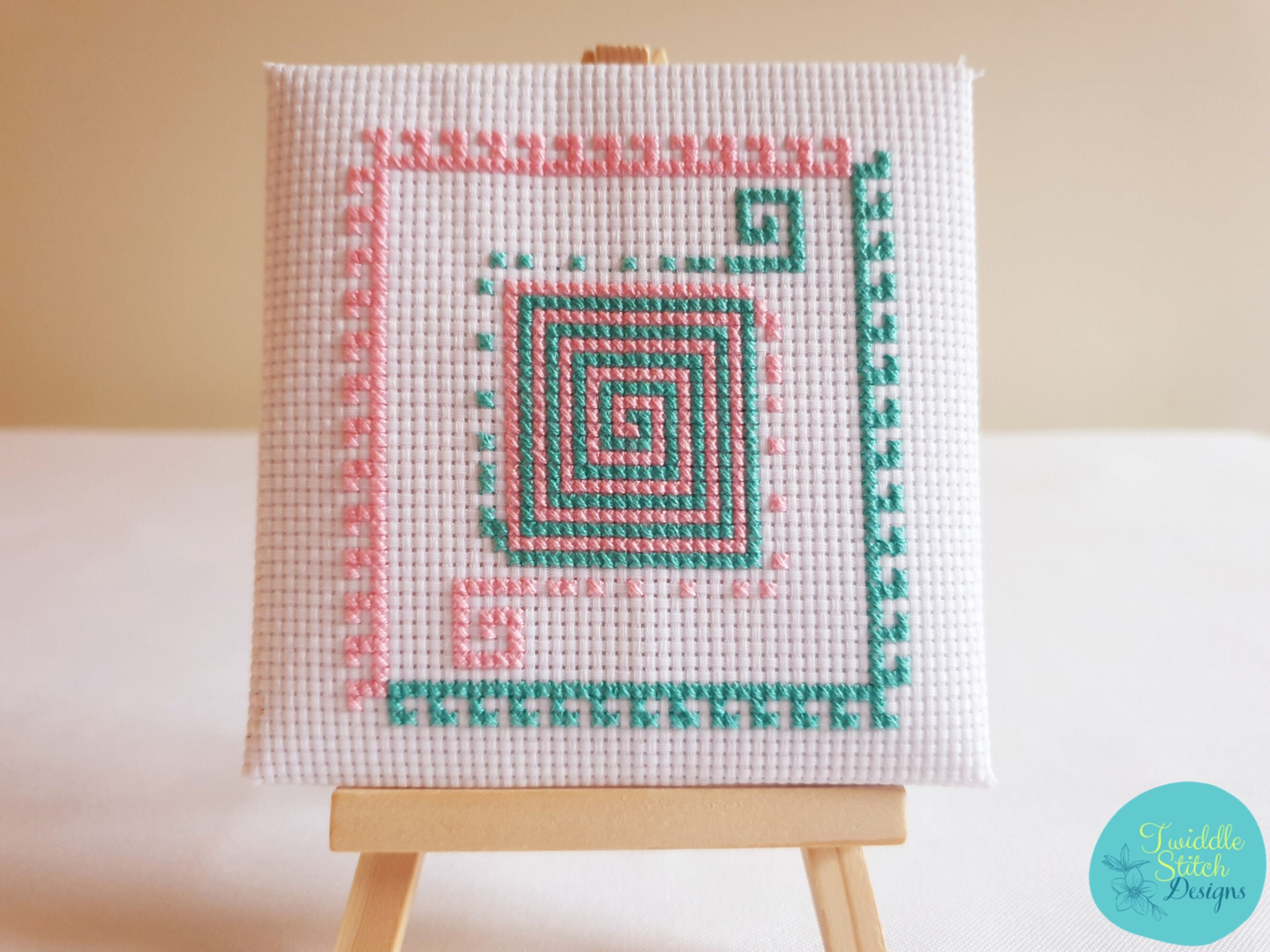 Labyrinth Cross Stitch Pattern, PDF Only - Etsy UK