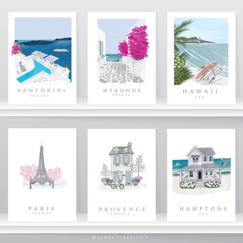 New York City Card Illustrated NYC Greeting Card NYC Gift | Etsy