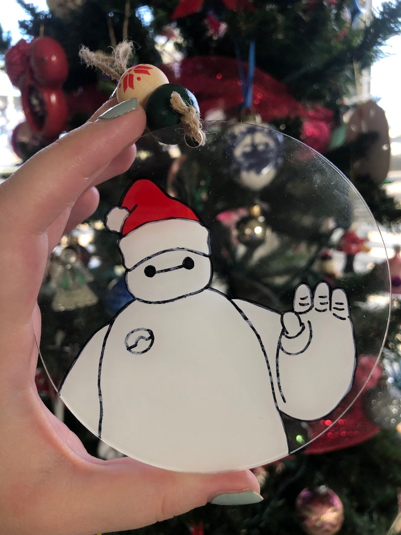 Baymax Christmas Ornament - Etsy