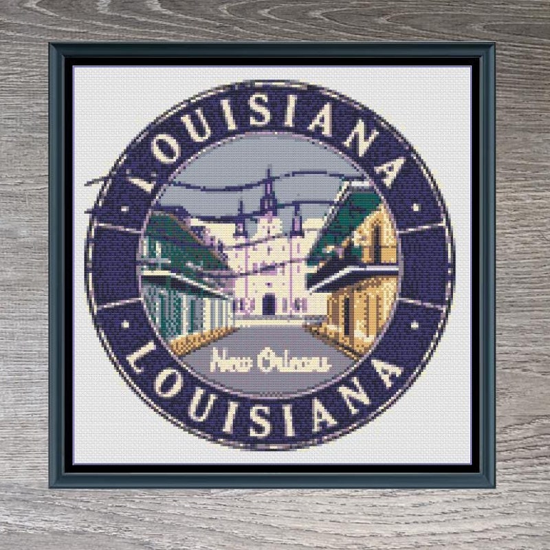 Louisiana Needlepoint - Etsy
