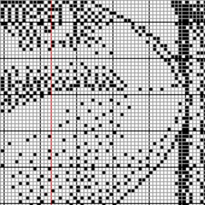 Hourglass Cross Stitch Pattern | Time Keeper Cross Stitch Pattern ...