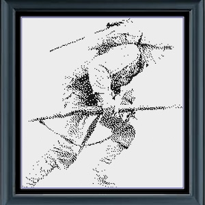 Army Soldier Cross Stitch Pattern | Military Cross Stitch Pattern ...