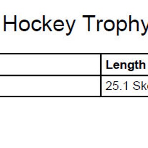 Hockey Cross Stitch Pattern | Sports Trophy Cross Stitch Pattern ...