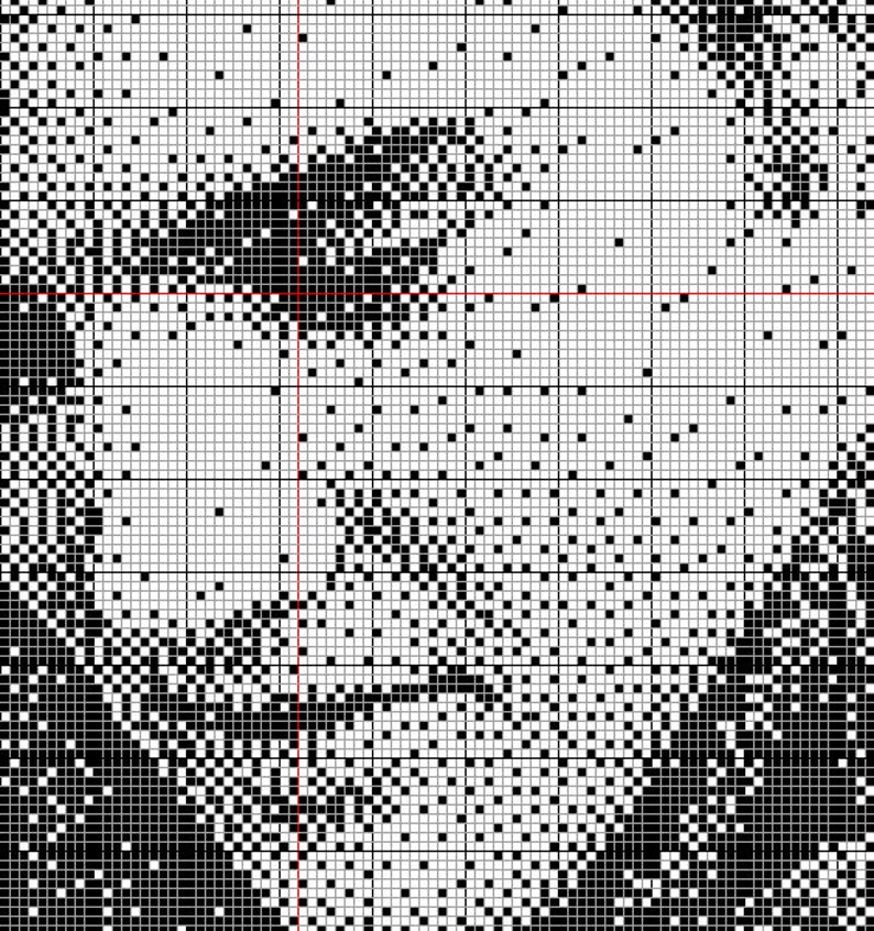 Elvis Presley Cross Stitch Pattern Monochrome Cross Stitch - Etsy