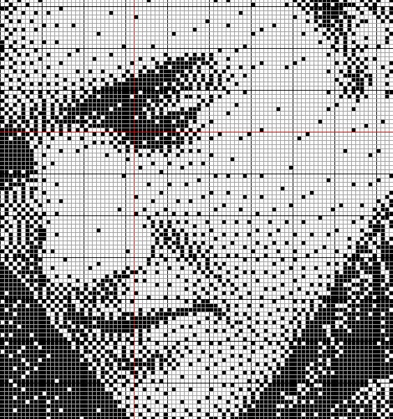 Elvis Presley Cross Stitch Pattern: Monochrome Portrait (PDF Digital ...