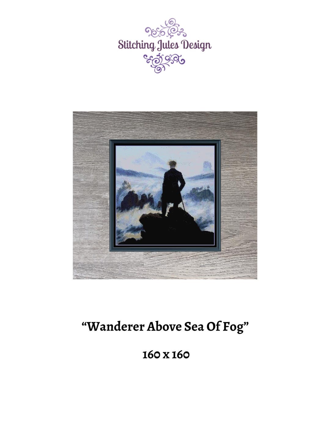 Wandererabove A Sea of Fog Friedrich German Romanticist Painting Full ...